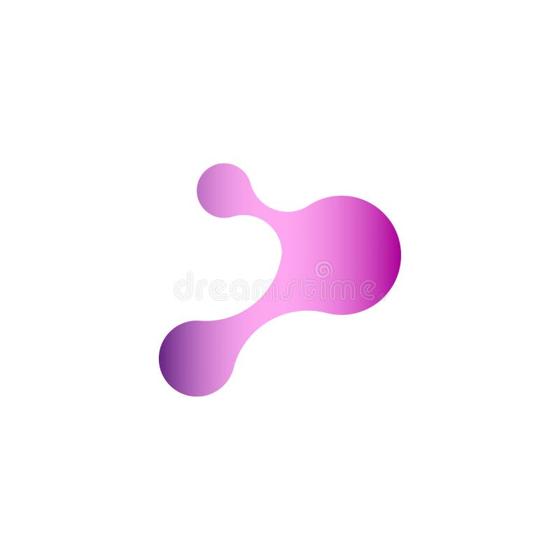 Molecule, Purple. Logo Design Element with Business. Vector ...