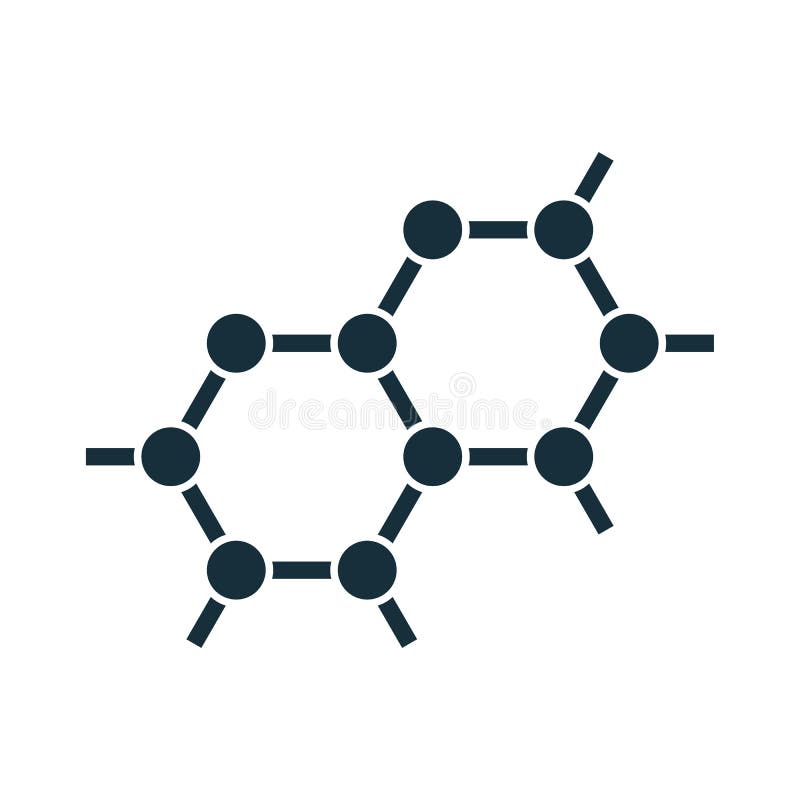 Molecule Science Education Icon Stock Illustration - Illustration of ...