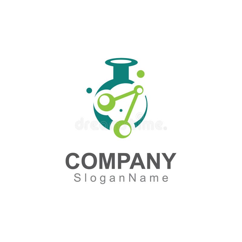Molecule Science Lab Logo Icon Design Template Scientific Lab Concept ...