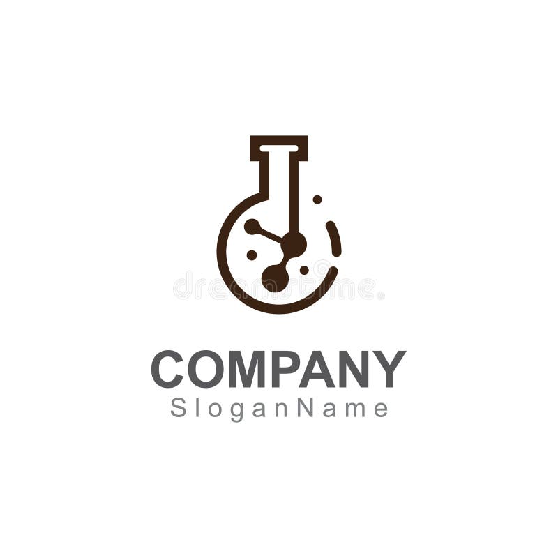 Molecule Science Lab Logo Icon Design Template Scientific Lab Concept ...