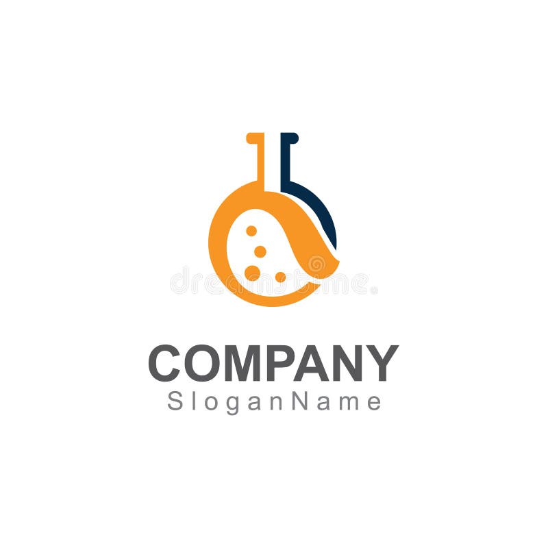 Molecule Science Lab Logo Icon Design Template Scientific Lab Concept ...