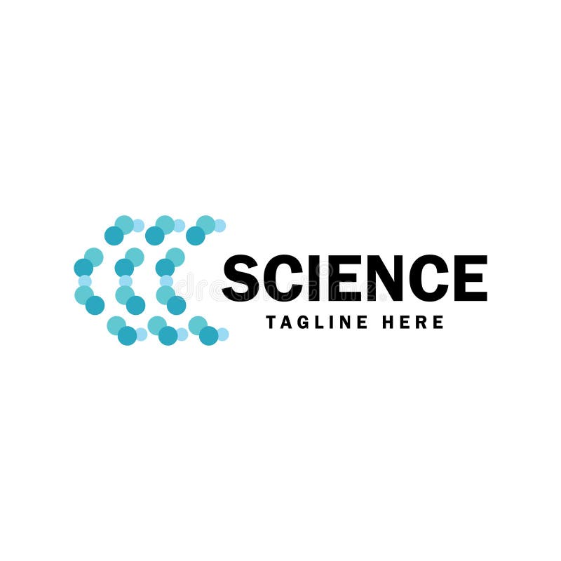 Molecule Science Logo Vectorr Illustration Template Design Stock Vector ...