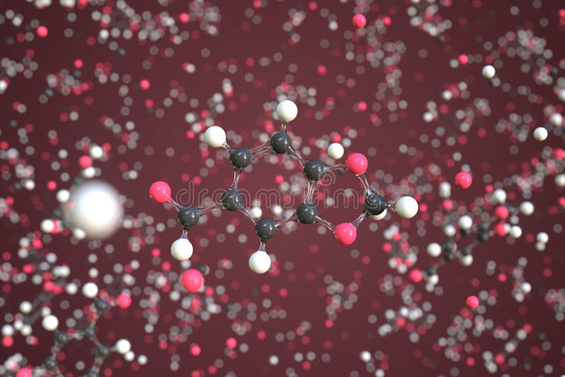 Piperonal Molecular Structure, 3d Model Molecule, Heliotropin ...