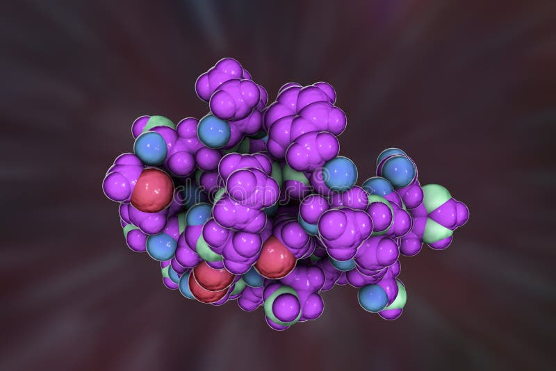 Chloride Channels On A Cell Membrane Stock Illustration - Illustration ...