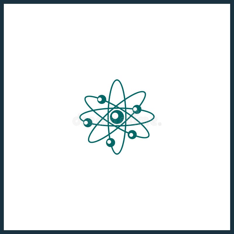Molecule Simple Icon. Chemistry Isolated Icon Stock Vector ...