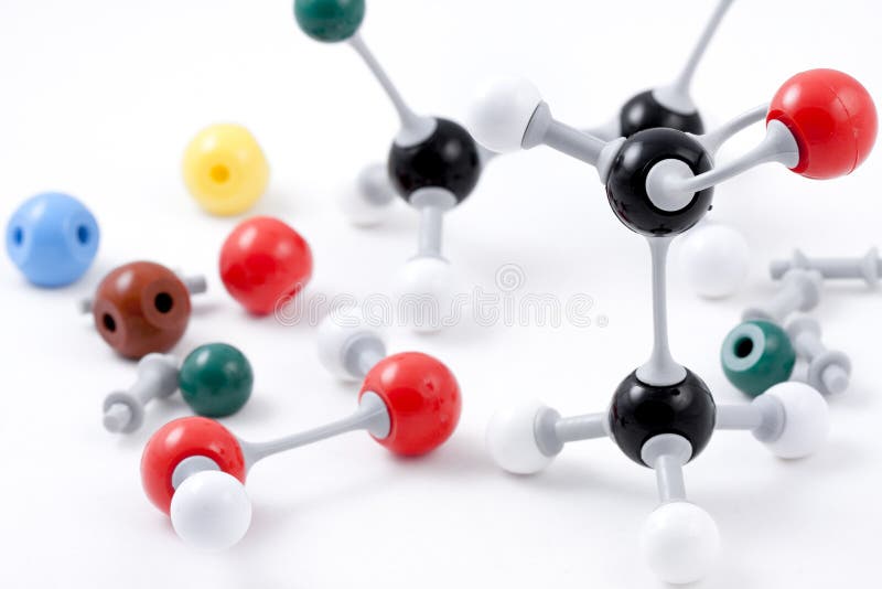 Molecule Structure Chemistry Set Stock Image - Image of experiment ...