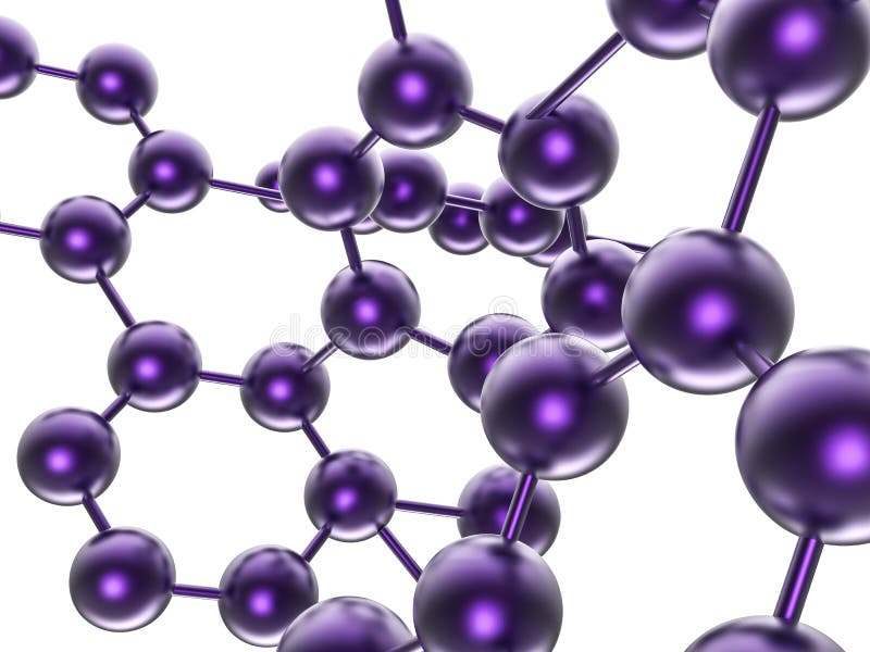 Molecule structure stock image. Image of abstract, science - 80364095