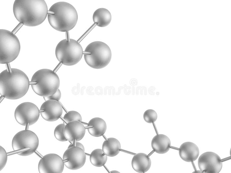 Molecule structure stock illustration. Illustration of atom - 82084723