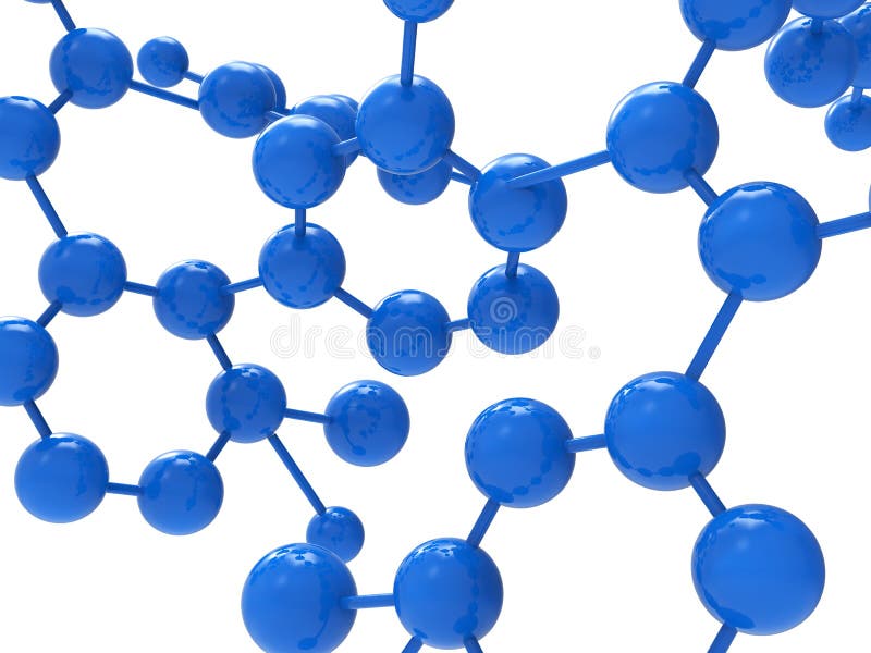 Molecule structure stock illustration. Illustration of orbicular - 82093291