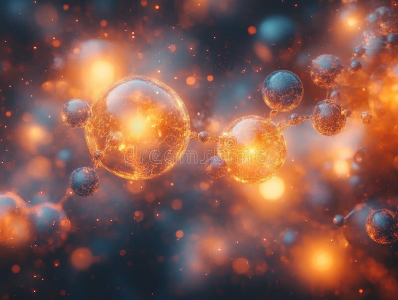 Molecule Structure Spheres Atoms Chemical Connection Network Science ...