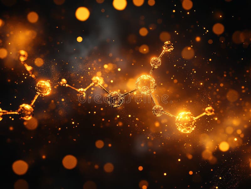 Molecule Structure Spheres Atoms Chemical Connection Network Science ...