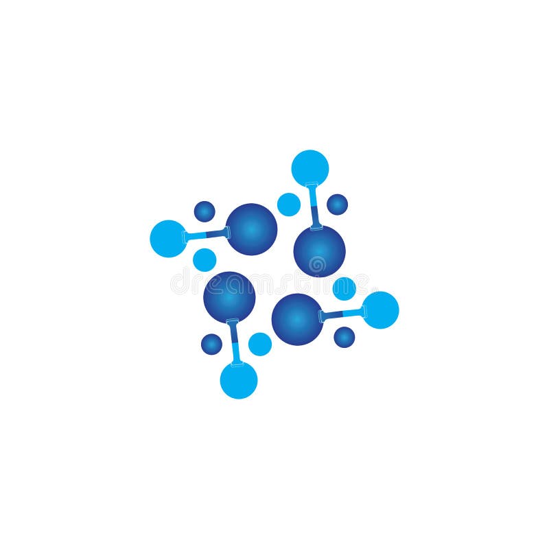 Molecule Vector Illustration Design Stock Vector - Illustration of ...