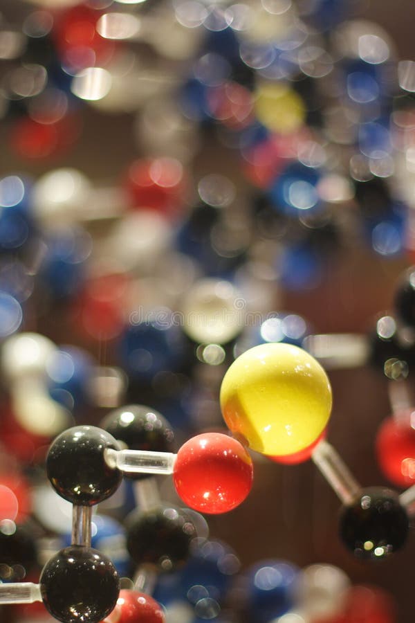 Molecules stock photo. Image of blue, atom, physics, molecule - 3230422