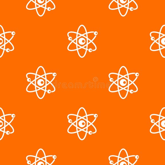 Molecules of Atom Pattern Seamless Stock Vector - Illustration of ...