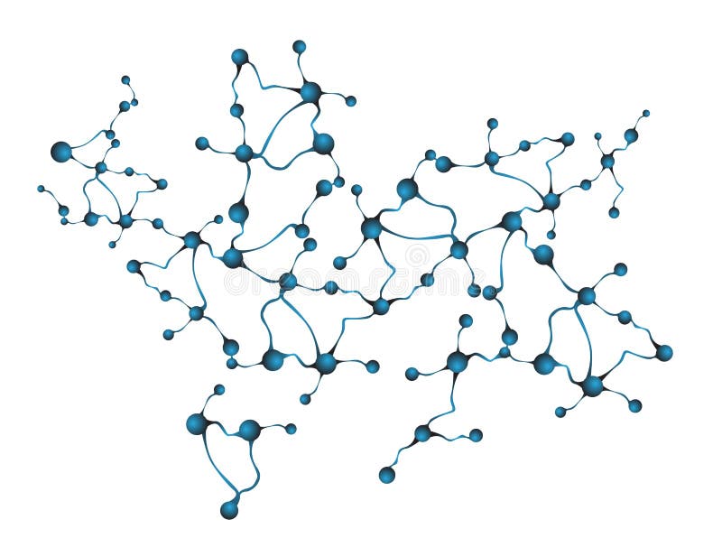 Molecular Concepts Question Mark Stock Illustration - Illustration of ...
