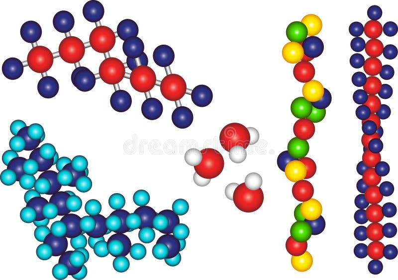 Atomic Radius of Diatomic Molecules Stock Vector - Illustration of ...