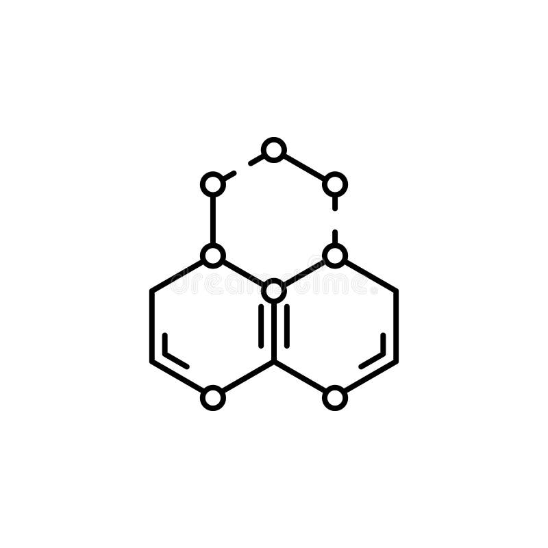 Molecules Icon. Element of Physics Science for Mobile Concept and Web ...