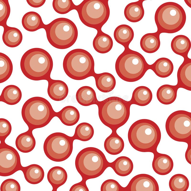 Molecules stock illustration. Illustration of atoms, simplified - 46418080