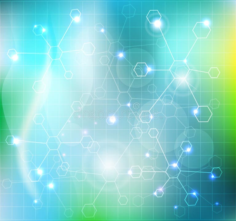 Beautiful Structure Molecules Stock Illustrations – 2,069 Beautiful ...