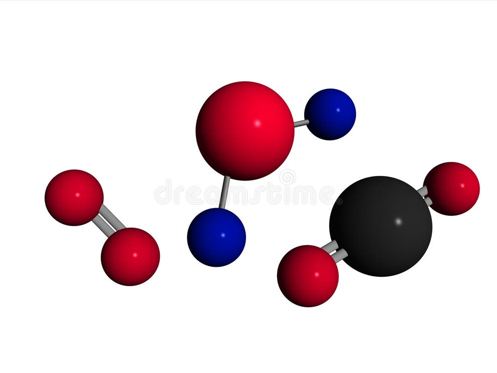 Co2 Carbon Dioxide Molecule Stock Illustrations – 435 Co2 Carbon ...