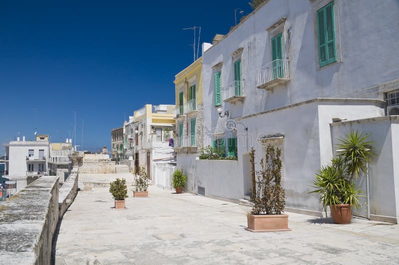 Molfetta Oldtown. Apulia stock photo. Image of oldtown - 14624718