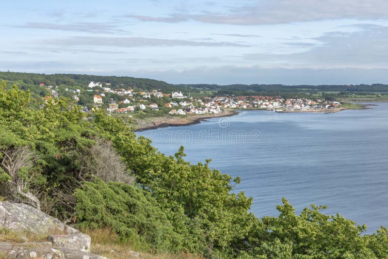 Molle in spring in Sweden stock image. Image of travel - 153052541