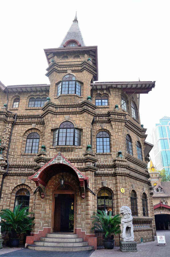 Moller Villa stock image. Image of castle, dream, scandinavianstyle ...