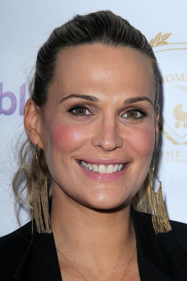 Molly Sims editorial stock photo. Image of opening, monica - 25257858