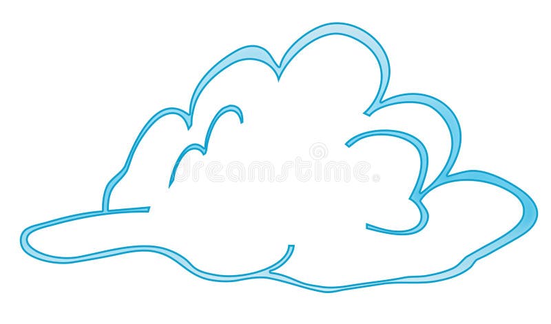 Ett Gulligt Tecknat Mol Blåser Vind. Vektorillustration På Vit Bakgrund ...