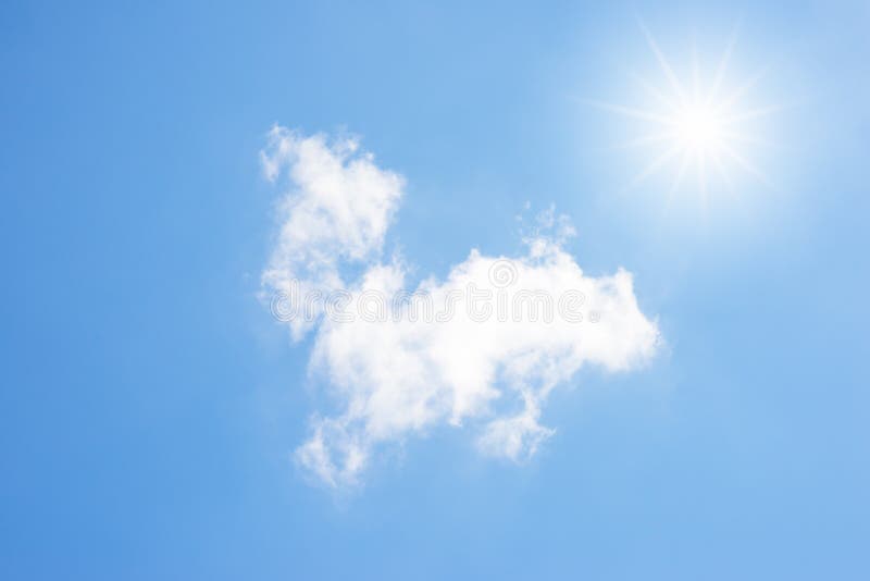 Moln och sun arkivfoto. Bild av solsken, natur, oklarhet - 62399966