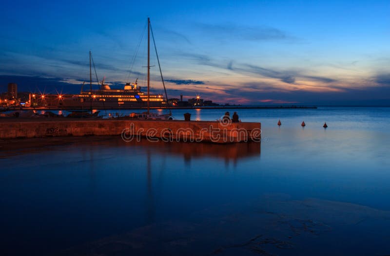 Molo Audace, Trieste stock photo. Image of trieste, molo - 33870888