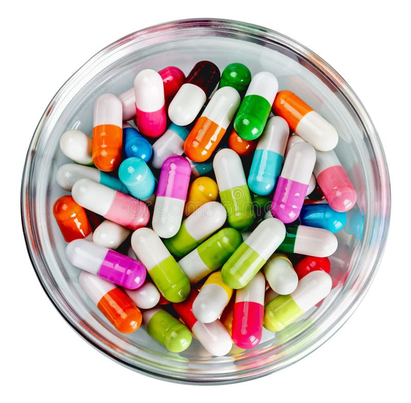 Pillole Colorate Differenti Fotografia Stock - Immagine di medicina ...