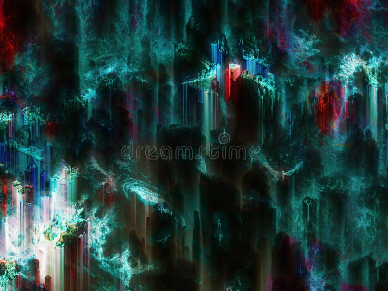 Molten blue abstract stock illustration. Illustration of solidified ...