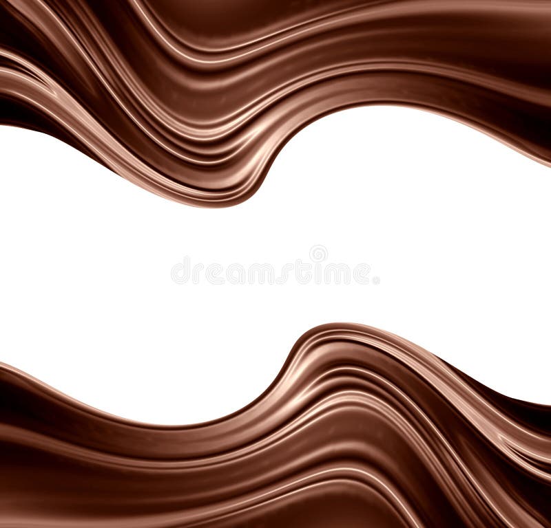 Molten chocolate stock illustration. Illustration of candy - 7102313