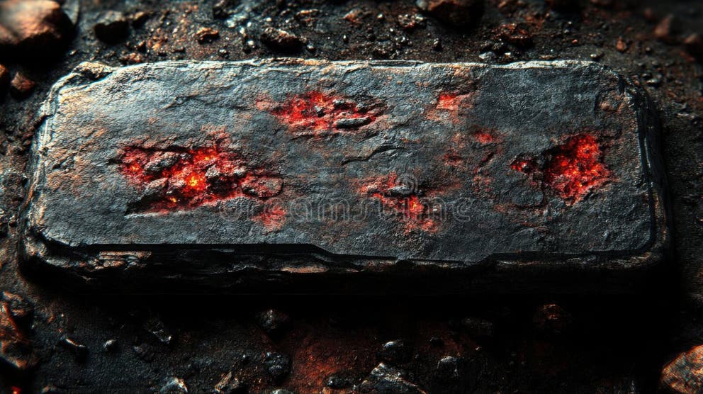 Molten Core Stone Texture stock photo. Image of background - 384222384