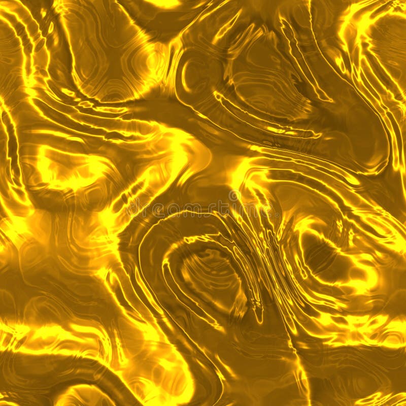 Molten Gold Liquid Background Stock Illustration - Illustration of ...
