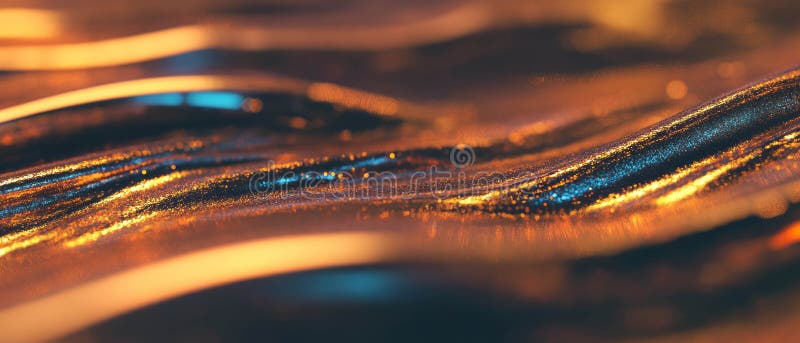 Molten Gold Texture Showcasing Shimmering and Luxurious Patterns ...