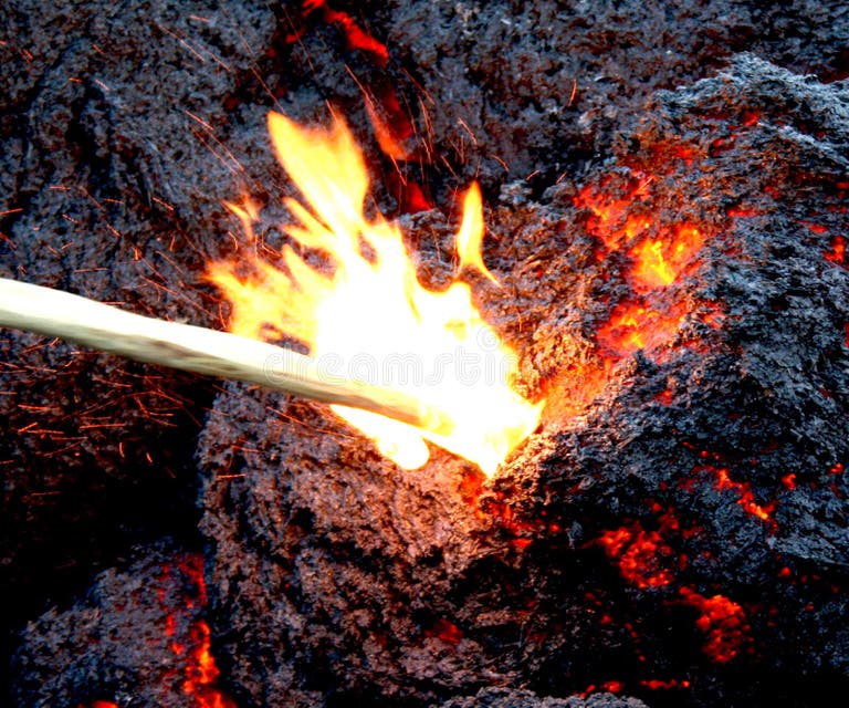 Molten Lava stock photo. Image of magma, adventure, volcano - 6494554