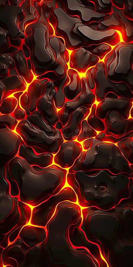 Molten Lava Abstract Texture, Background for Dramatic and Intense ...