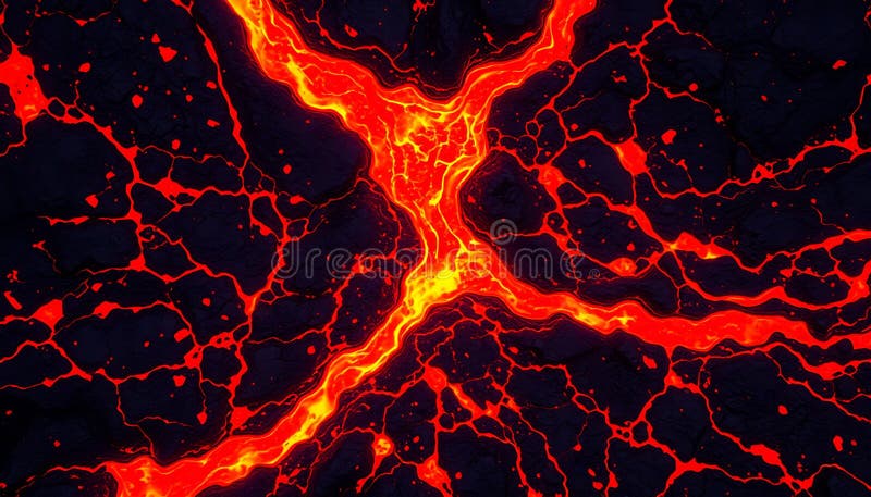 Molten Lava Flow Texture, Volcanic Rock and Geothermal Activity ...