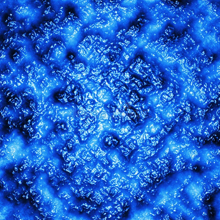 Molten Mass of Blue Color.Background Stock Illustration - Illustration ...