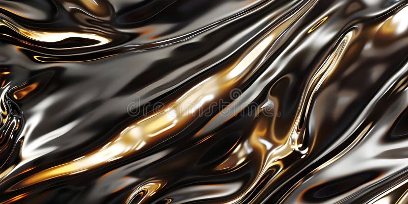 Molten Metal Flow: a Dynamic Abstract of Liquid Silver Stock ...