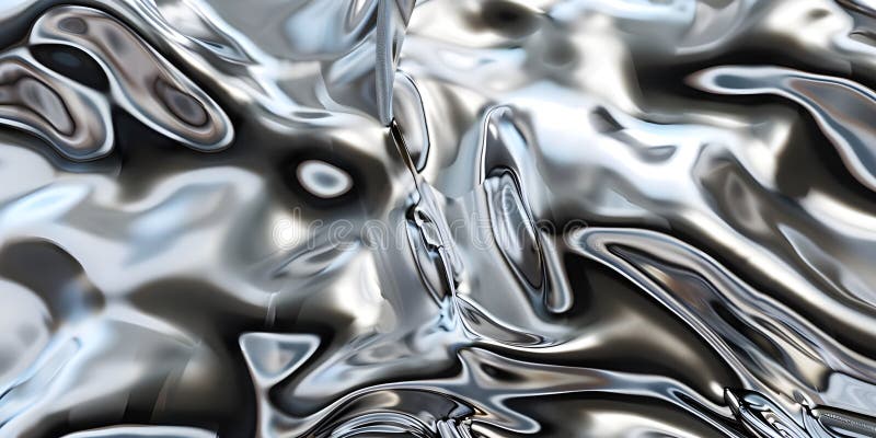 Molten Metal Flow: a Dynamic Abstract of Liquid Silver Stock ...