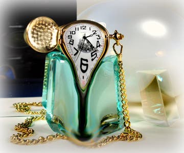 Molten Time Daliesque stock photo. Image of melting, painting - 14701784