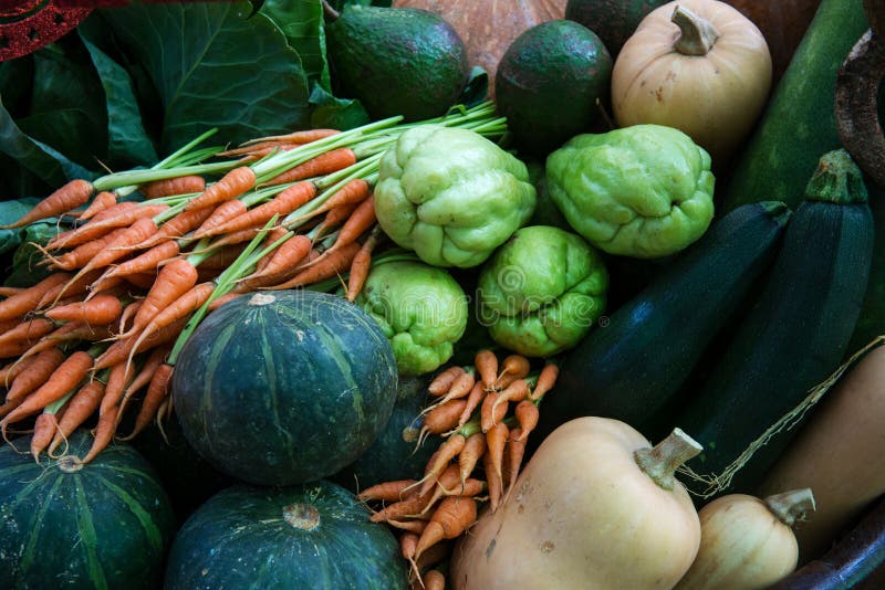 Molti tipi di verdure fotografia stock. Immagine di mucchio - 35817036