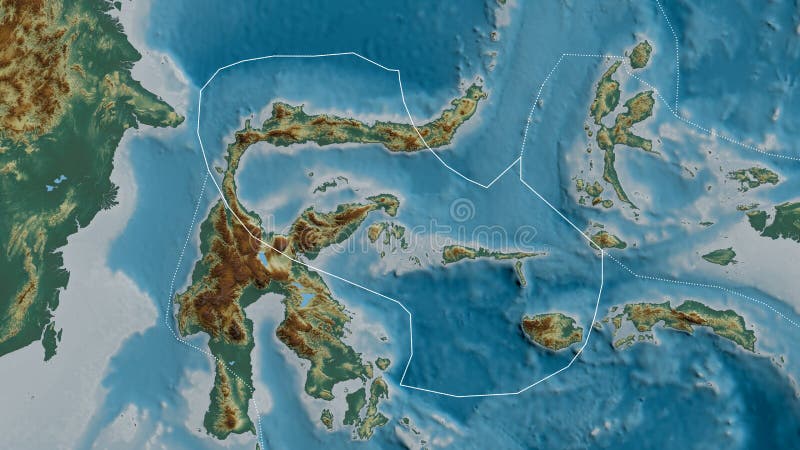 Molucca Sea Tectonic Plate - Vectors Stock Illustration - Illustration ...