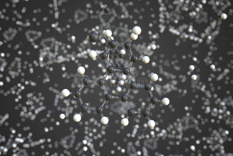 Molécula De Trifenileno Fabricada Con Bolas Modelo Científico Molecular ... Molécula De Trifenileno Fabricada Con Bolas Modelo Científico Molecular ...