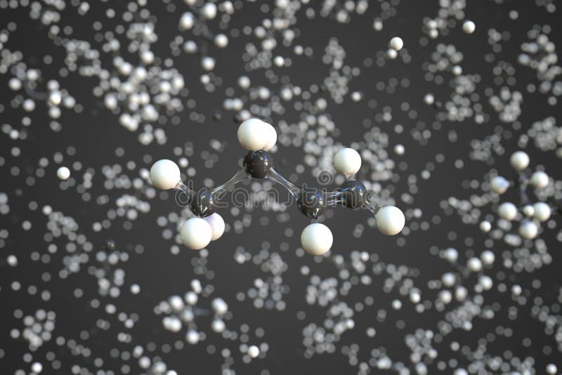 Molécula Del Modelo Molecular Conceptual De Buteno. Representación 3d ... Molécula Del Modelo Molecular Conceptual De Buteno. Representación 3d ...