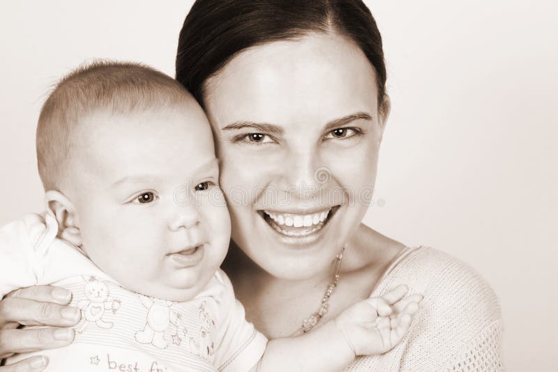 Mom And Baby Picture. Image: 6633739