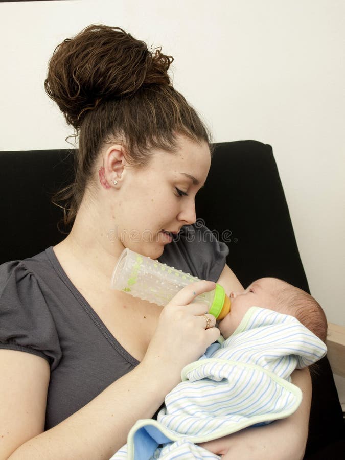 Mom and Baby stock photo. Image of mother, mouth, maternity - 8981926